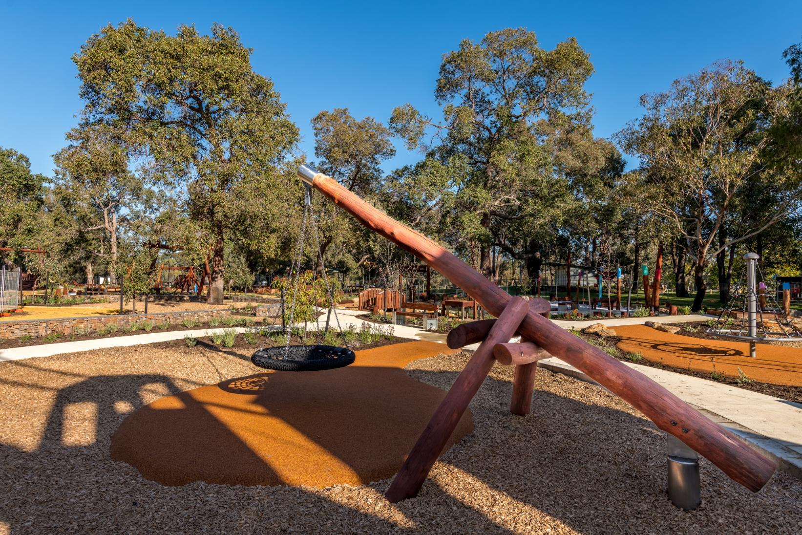 Cantilever Pendulum Swing WA | Modern Timber Design | VRI