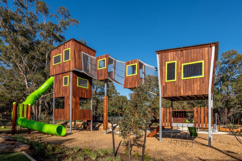 Timber Play Structures Australia | Elevated Platforms | VRI